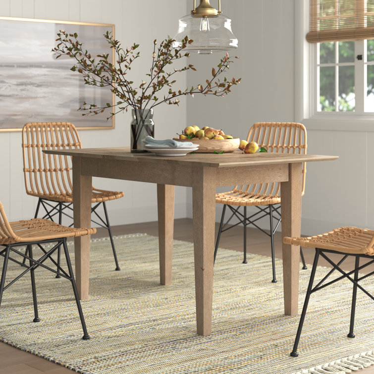 Sand & Stable Extendable Solid Wood Dining Table & Reviews - Wayfair Canada